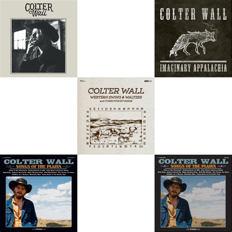 Colter Wall Red Lp Vinyl And Songs Of The Plains Red Lp Vinyl