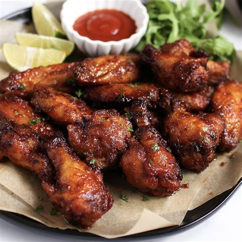 Barbeque Chicken Wings Kikifoodies