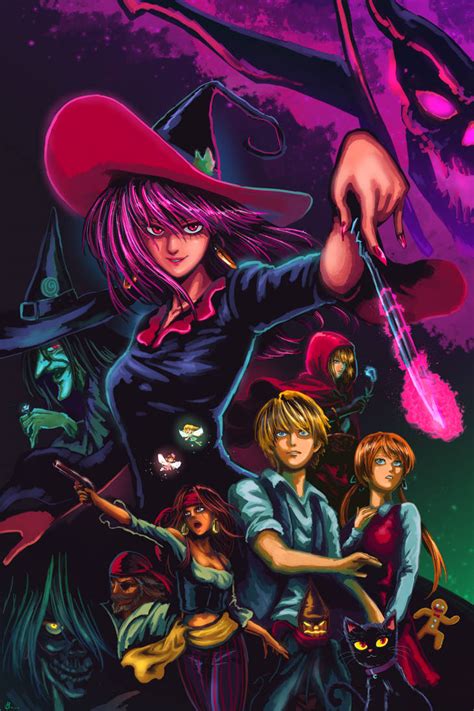 Pumpkin Witch Nana V3 Poster By Shiroi Haze On Deviantart