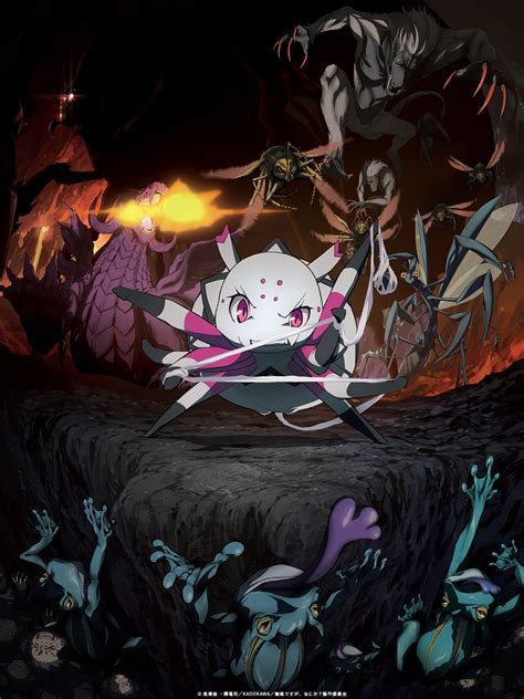 Anime Kumo Desu Ga Nani Ka Estreia Em