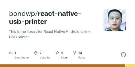GitHub Bondwp React Native Usb Printer This Is The Library For React Native Android To Link