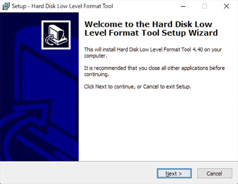 HDD Low Level Format Tool ダウンロードと使い方 ソフタロウ