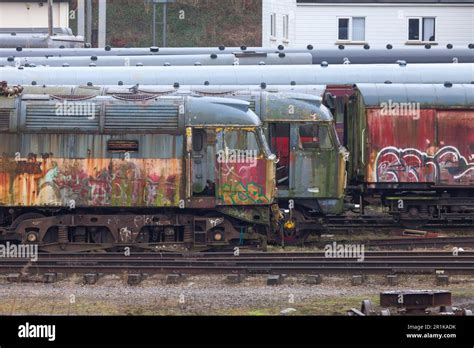 Withdrawn Class 47 Locomotives 4749247776 Awaiting Their Fate The