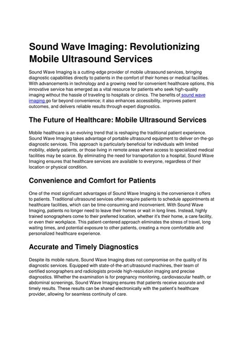 Ppt Sound Wave Imaging Powerpoint Presentation Free Download Id