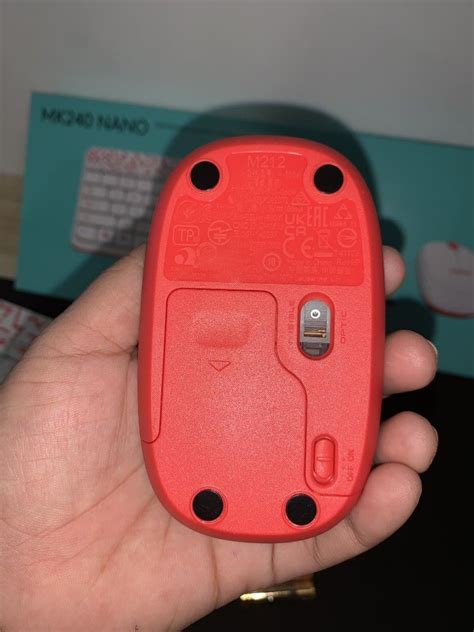 Logitech Mk240 Nano Wireless Keyboard Mouse Combo White Computers And Tech Parts And Accessories