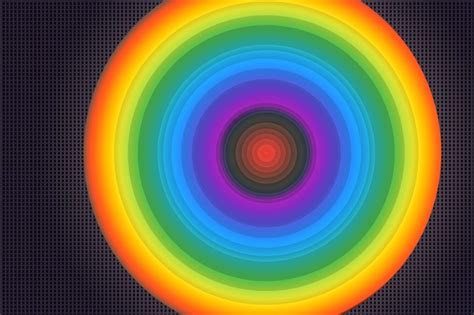 Premium Photo Abstract Gradient Round Backgroundmodern Geometric