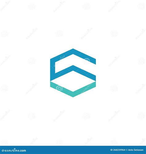 CS Logo Design Suitable For Your Initial Stock Vector Illustration Of Black Fashion 268239964