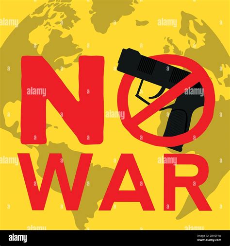 Stop War Poster Stock Vector Image And Art Alamy