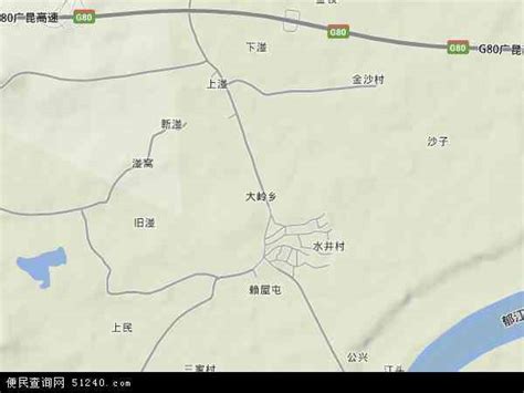 大岭乡地图 大岭乡卫星地图 大岭乡高清航拍地图 便民查询网地图