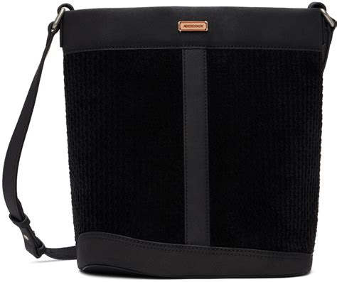Ader Error Black Structured Bag Ader Error