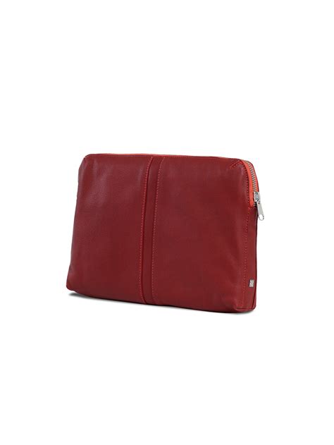 Hammerawl Genuine Leather Red Essentials Bag