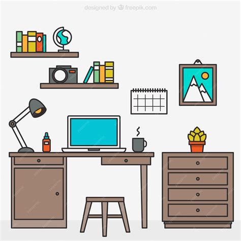 집 직장 무료 벡터