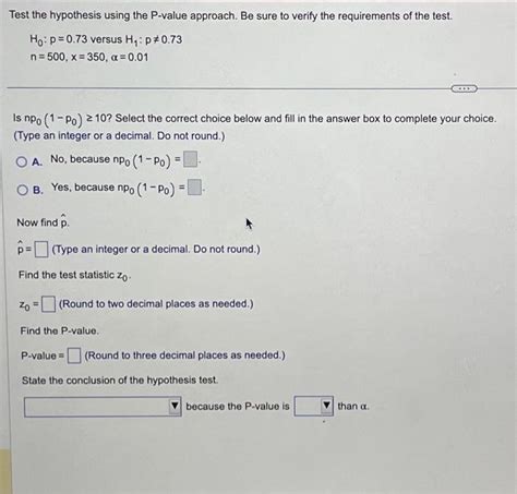 Solved Test The Hypothesis Using The P Value Approach Be Chegg