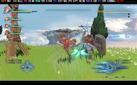Best Settings For Granblue Fantasy Relink On The Legion Go