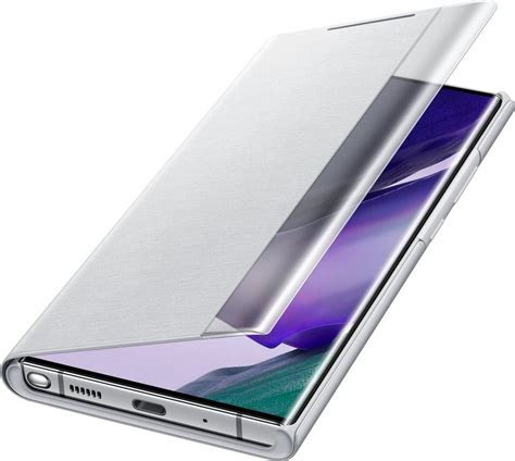 Samsung Flip Case Clear View Cover Ef Zn985 Note 20 Ultra Galaxy