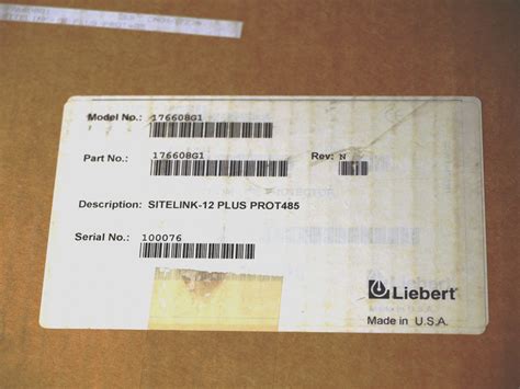 New Automated Logic Prot485 Comm Surge Protector Liebert Sitelink 12