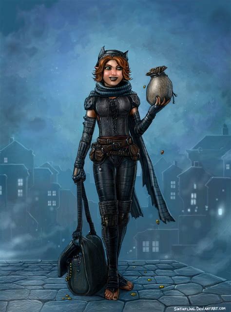 Halfling Female Rogue