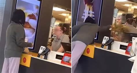 Woman In 40s Shocked By Throwing Hot Coffee At Mcdonalds Manager…a