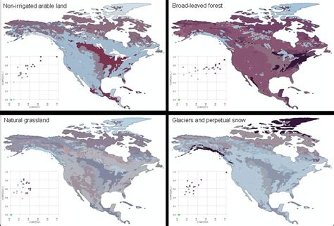 Bi Variate Similarity Maps That Display A Combination Of Feature Based