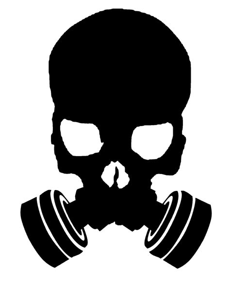 Gas Mask Skull Vector