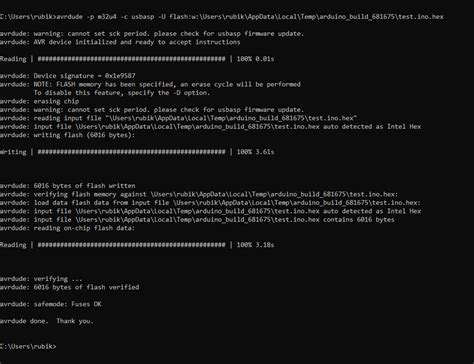 Atmega32u4 On Custom Circuit Doesnt Run Code 3rd Party Boards