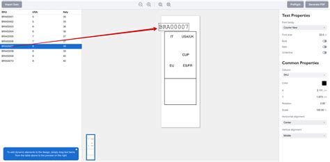 Making Price Tags Using PDF Template And Spreadsheet