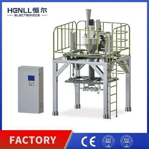 Fully Automatic Bulk Ton Bag Filling Packaging Machine For Sugar Salt Pellets 1000kg Jumbo Bag