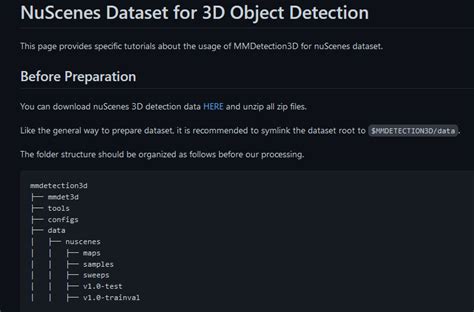 Preparation Of Primary Data · Issue 2418 · Open Mmlabmmdetection3d