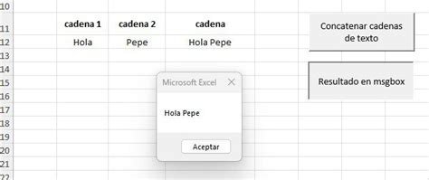 Concatenar Cadenas Usando Vba En Microsoft Excel Vba Total