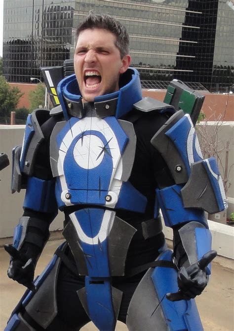 Blue Suns Mercenary Armor Mass Effect By Frijoleluna On Deviantart