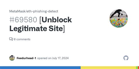 Unblock Legitimate Site · Issue 69580 · Metamasketh Phishing Detect · Github