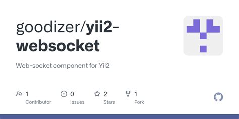 Github Goodizeryii2 Websocket Web Socket Component For Yii2
