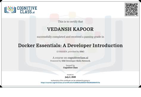 IBM CO0101EN Certificate Cognitive Class