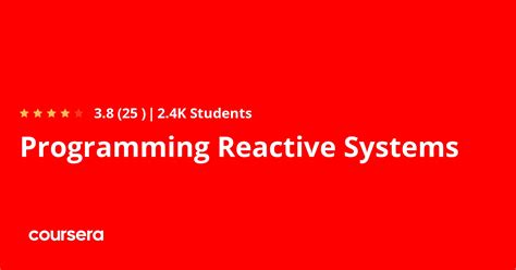 programming reactive systems coursya