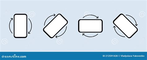 Rotate Mobile Phone Mobile Screen Rotation Turn Your Device Rotate