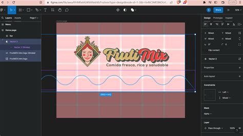 Figma How To Delete The Bottom Of An Image Following The Guide Of A Vector Layer R Graphic Design
