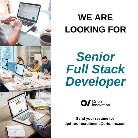 Fullstackdeveloper Technologyjobs Jobsearch Job Softwarejobs Itjobs Orion Innovation