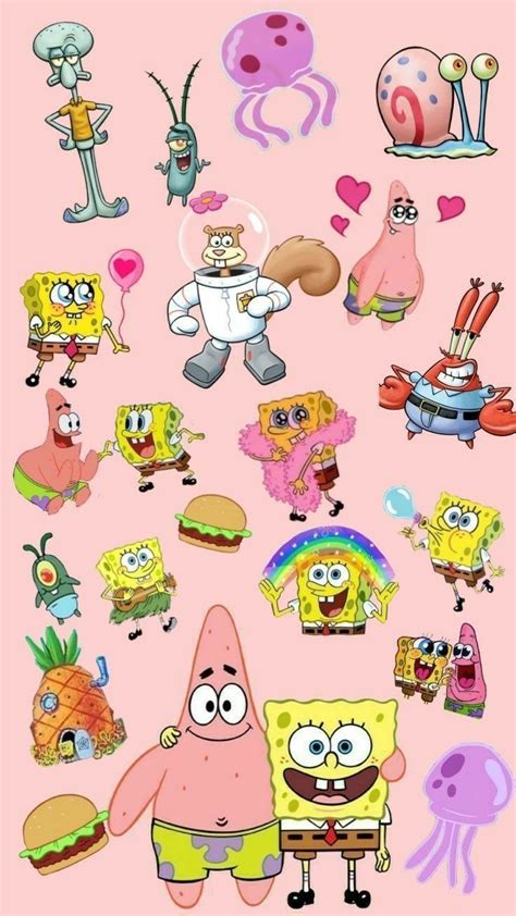 خلفيات بسيط وسبونج بوب Cartoon Wallpaper Spongebob Drawings Cute