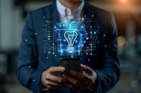 Businessman Using Chatbot In Smartphone Intelligence Ai Chat With Ai Artificial Intelligence