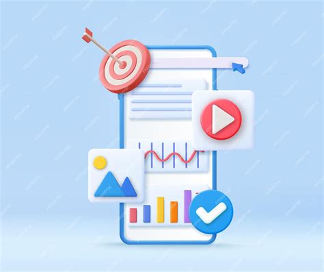 Premium Vector 3d Seo Optimization Stock Trading