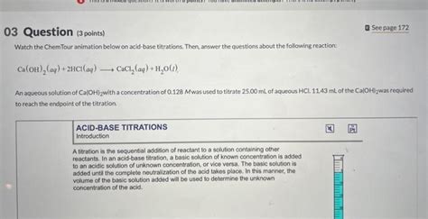 Solved How Many Moles Of Base Were Required To React Chegg Com