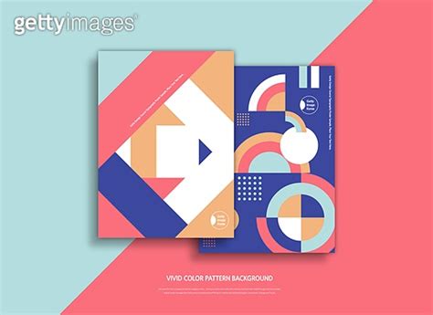 백그라운드 패턴 기하학모양 모양 모양 묘사 트렌드 컨셉 컬러풀 이미지 Jv11107320 게티이미지뱅크