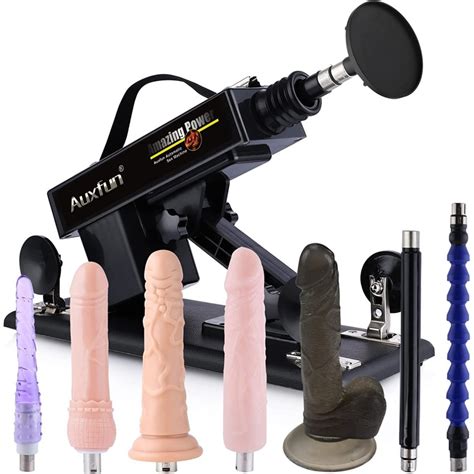 Auxfun Basic Sex Machine With 8 3xlr Attachments For Couple