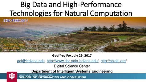 Ppt Big Data And High Performance Technologies For Natural