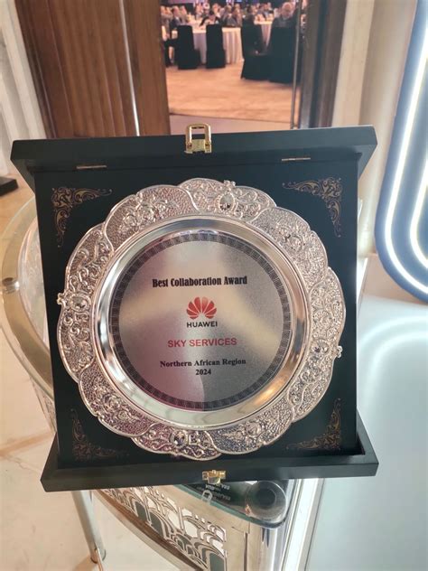 Nada Sabry On Linkedin Sky Huawei Bestcollaborationaward Northafrica Innovation Teamwork