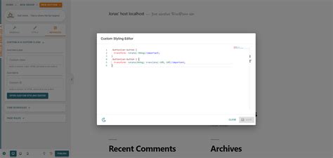 How To Make A Rectangular Button And Place It Vertically Buttonizer