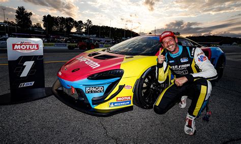 Uretsky Puts Ibiza Farm Mclaren On Road Atlanta Pole Sportscar365