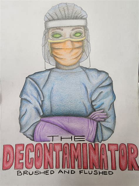 This Crafting Life The Decontaminator A Sterile Processing Drawing