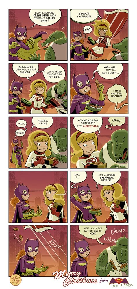 Supergirl Batgirl Comic 2 By Mikemaihack On Deviantart