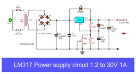Linear Power Supply Schematic